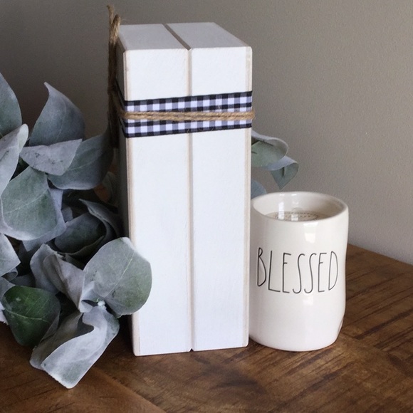 Rae Dunn | Holiday | Rae Dunn Wooden Books | Poshmark